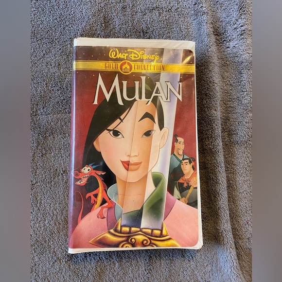 Disney | Media | Disney Mulan Gold Collection Vhs With Red And Gold ...